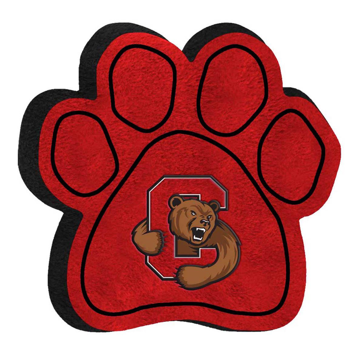 Red Bear Paw Print