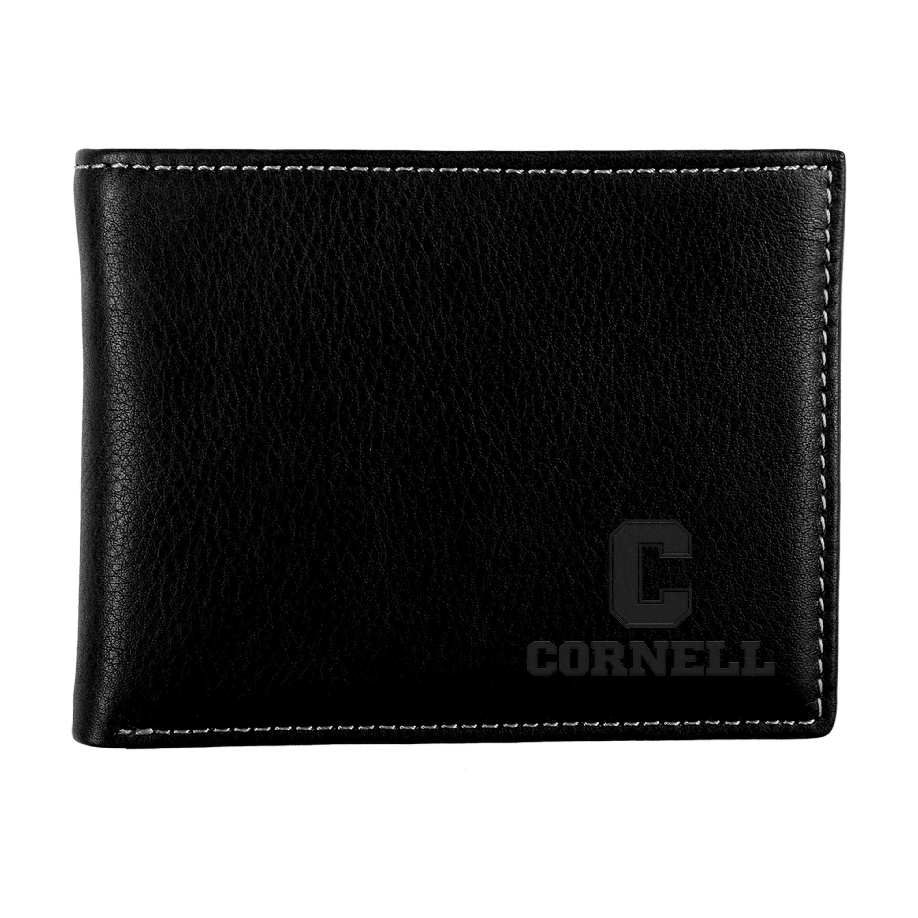 Black Billfold Wallet Block C over Cornell