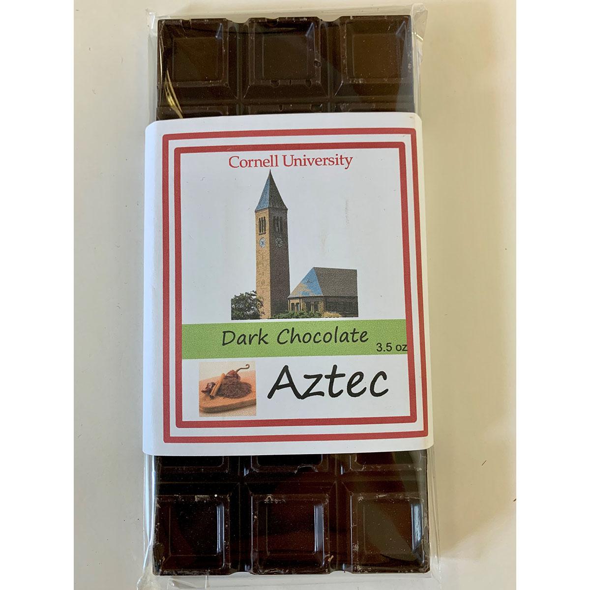 Finger Lakes Chocolates Cornell Aztec Dark Chocolate Bar