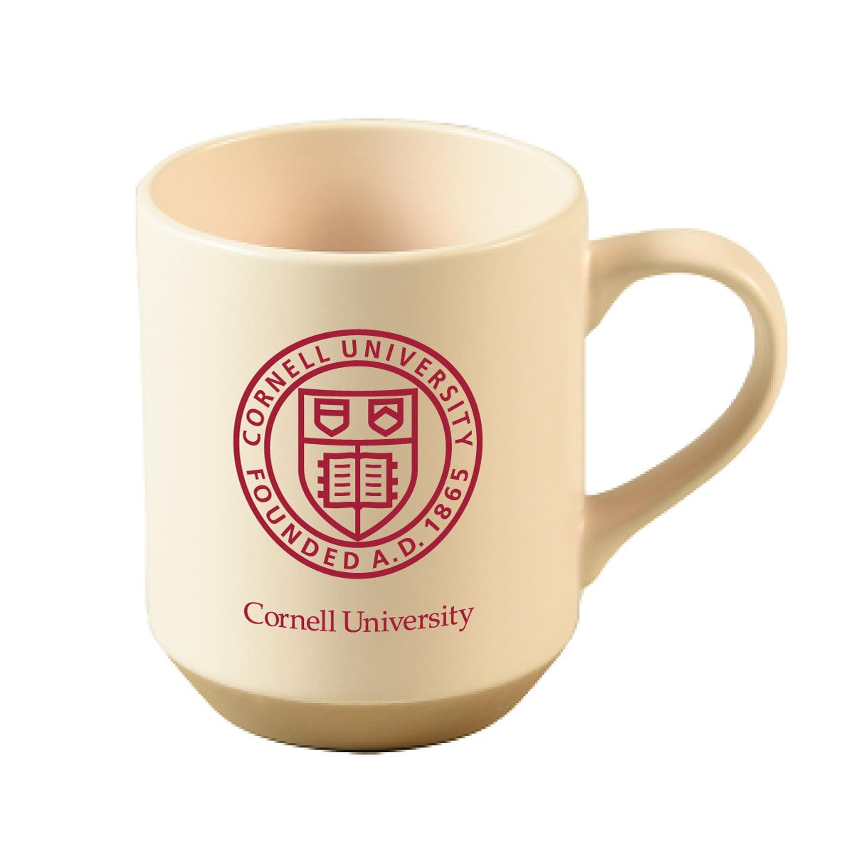 Seal Over Cornell Sandstone Mug 16 oz. | Gifts | Drinkware
