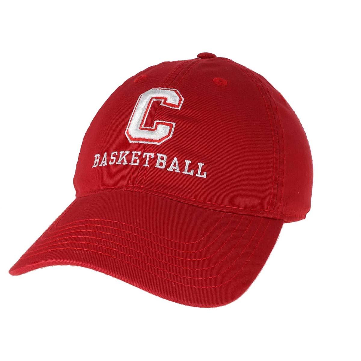 Block C Basketball Cap With Back Cornell Embroidery