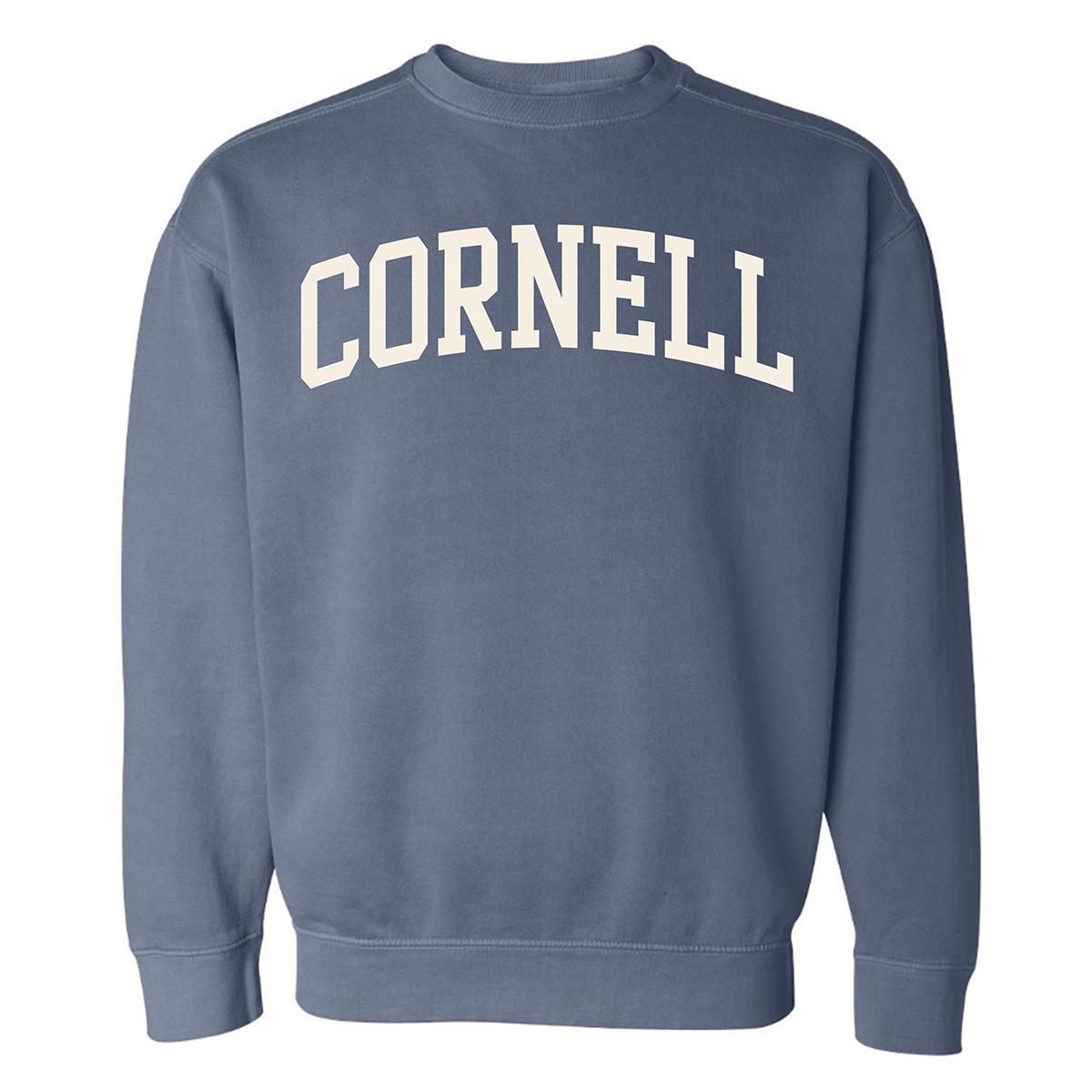 Cornell Comfort Colors Crew | Men's Unisex Sweatshirts & Hoodies