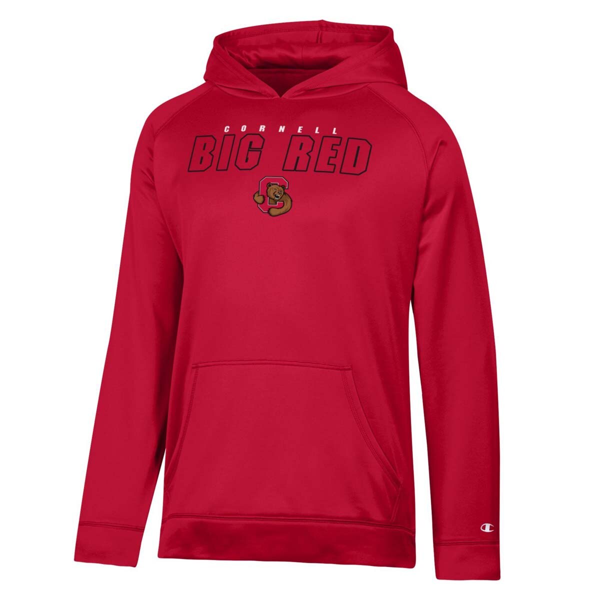 Champion Cornell Big Red Raglan Poly Hood | Men's Unisex