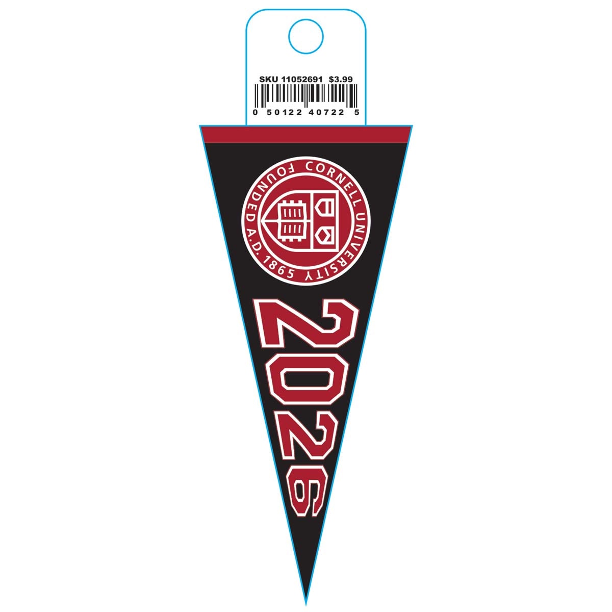Cornell Class of 2026 Pennant Decal | Gifts | Decals