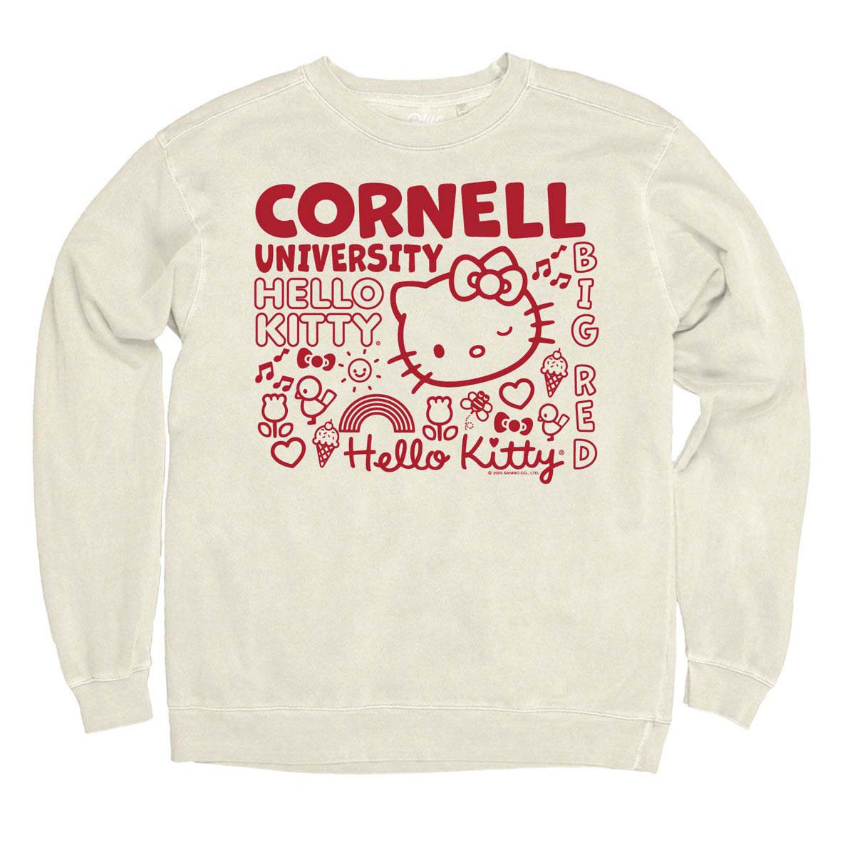 Cornell X Hello Kitty Icon Crew | Men's Unisex Crews