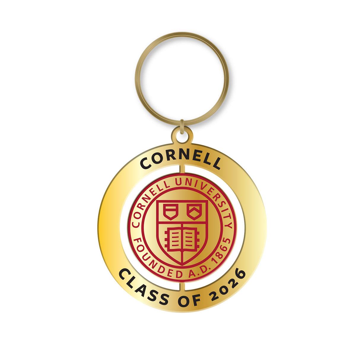 Cornell Class of 2026 Spinner Key Chain | Gifts